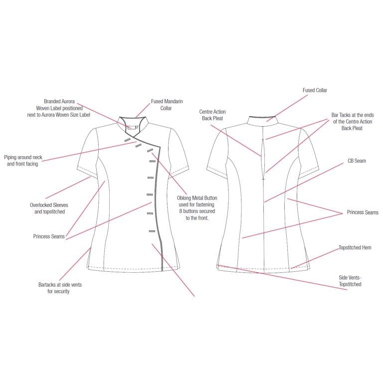 Mandarin Collar Tunic Sewing Pattern - Craftbook99